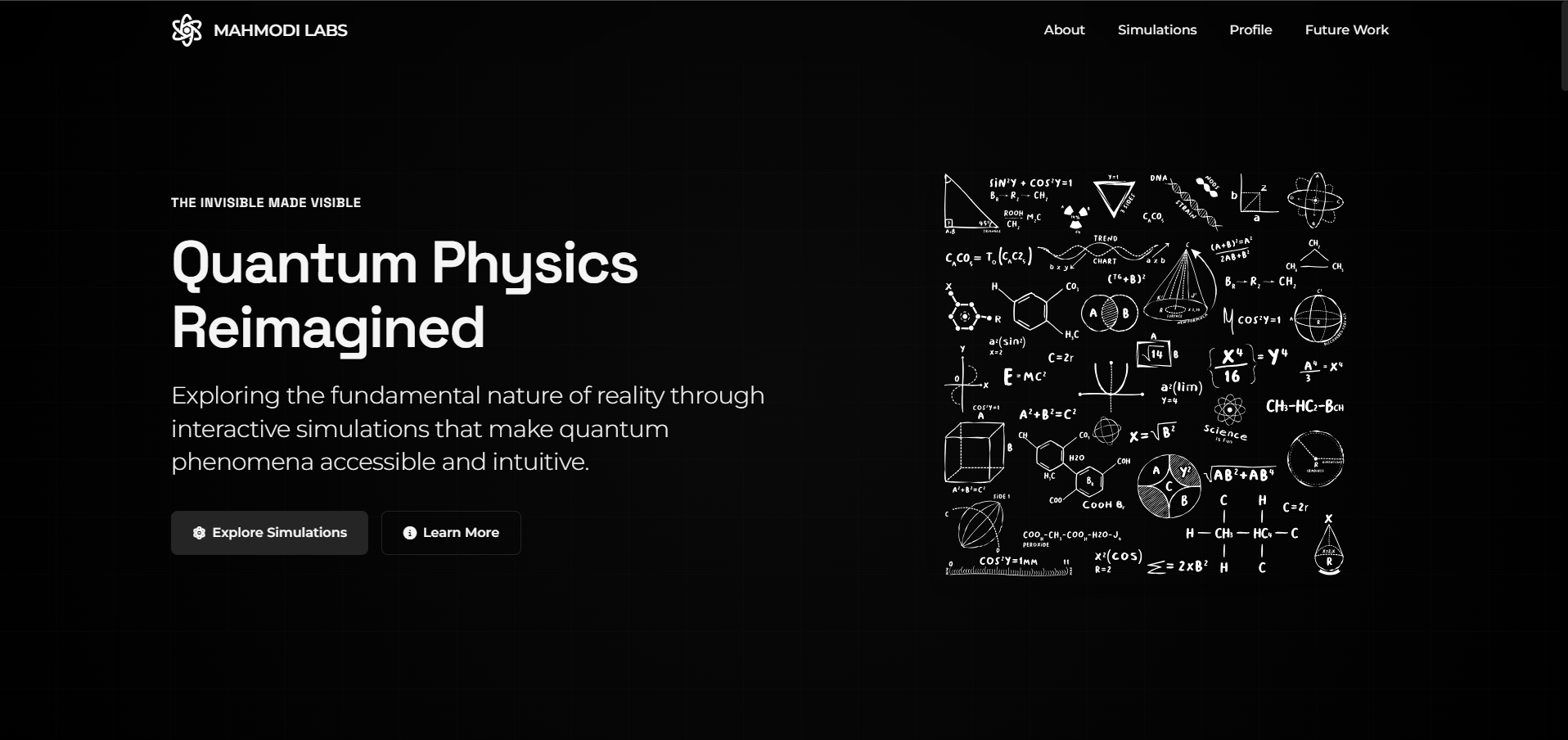 Mahmodi Labs | Interactive Quantum Physics Simulations & Visualizations